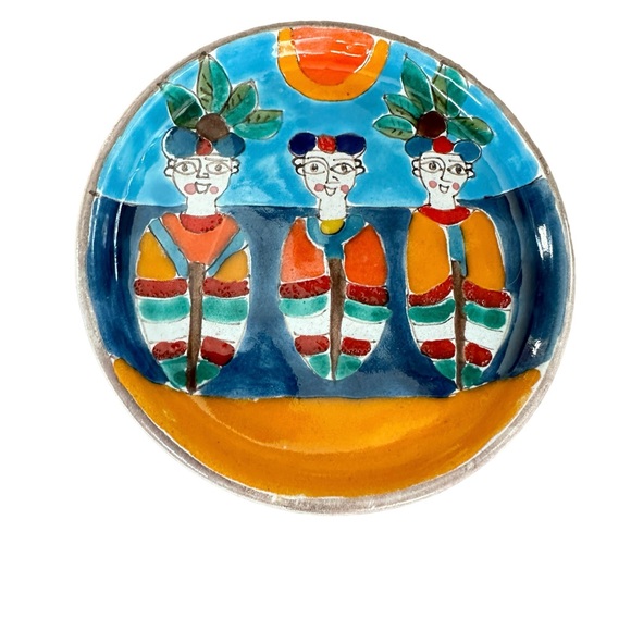 Desimone | Dining | Desimone 3 Women 45 Signed Numbered Handpainted In ...